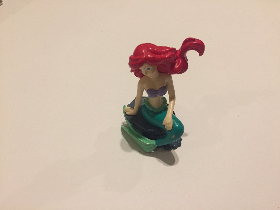Vintage Disney Princess Ariel Mermaid Figure PVC Cake Topper Rare ...