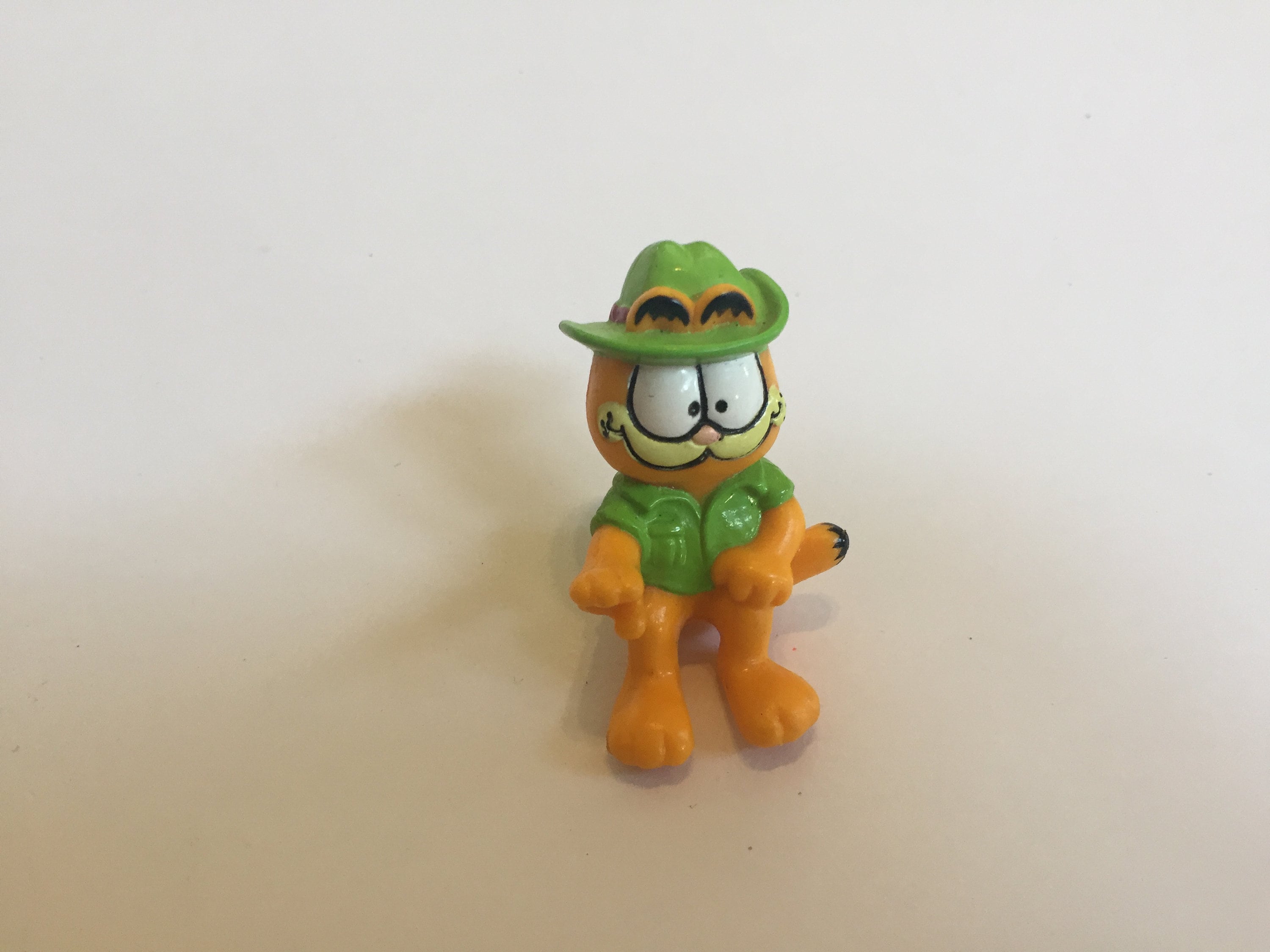 Vintage 1980's Garfield PVC Figure Safari Garfield MCDONALD'S Vintage ...