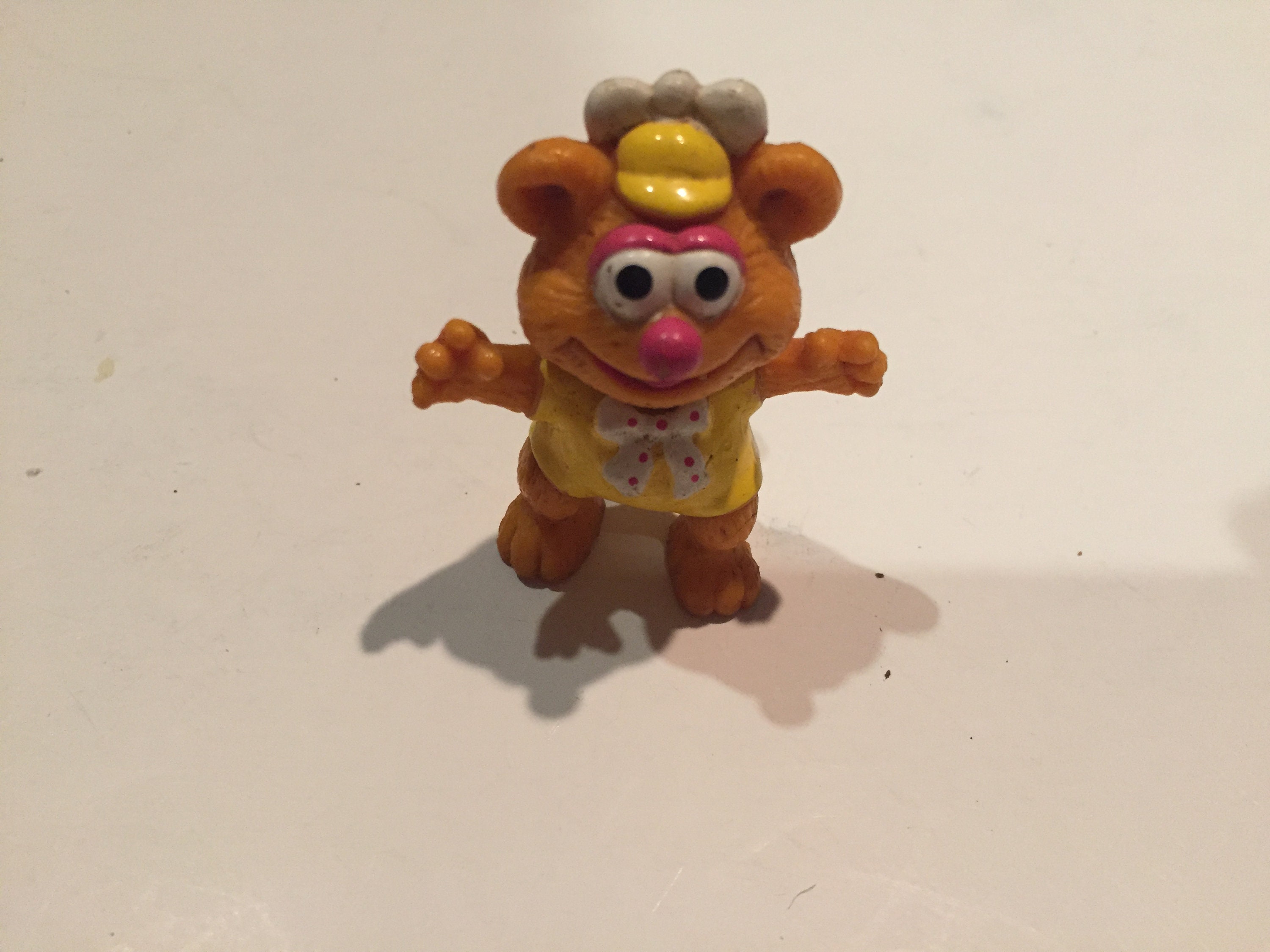Vintage 1986 Muppet bebés Fozzie el oso de pie PVC figura | Etsy