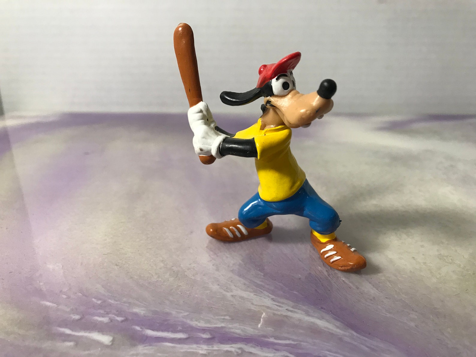 Vintage Disney Baseball GOOFY Figure BULLY PVC Cake Topper - Etsy