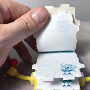 Vintage Spongebob Squarepants Notepad Figure 2002 Stationary ...