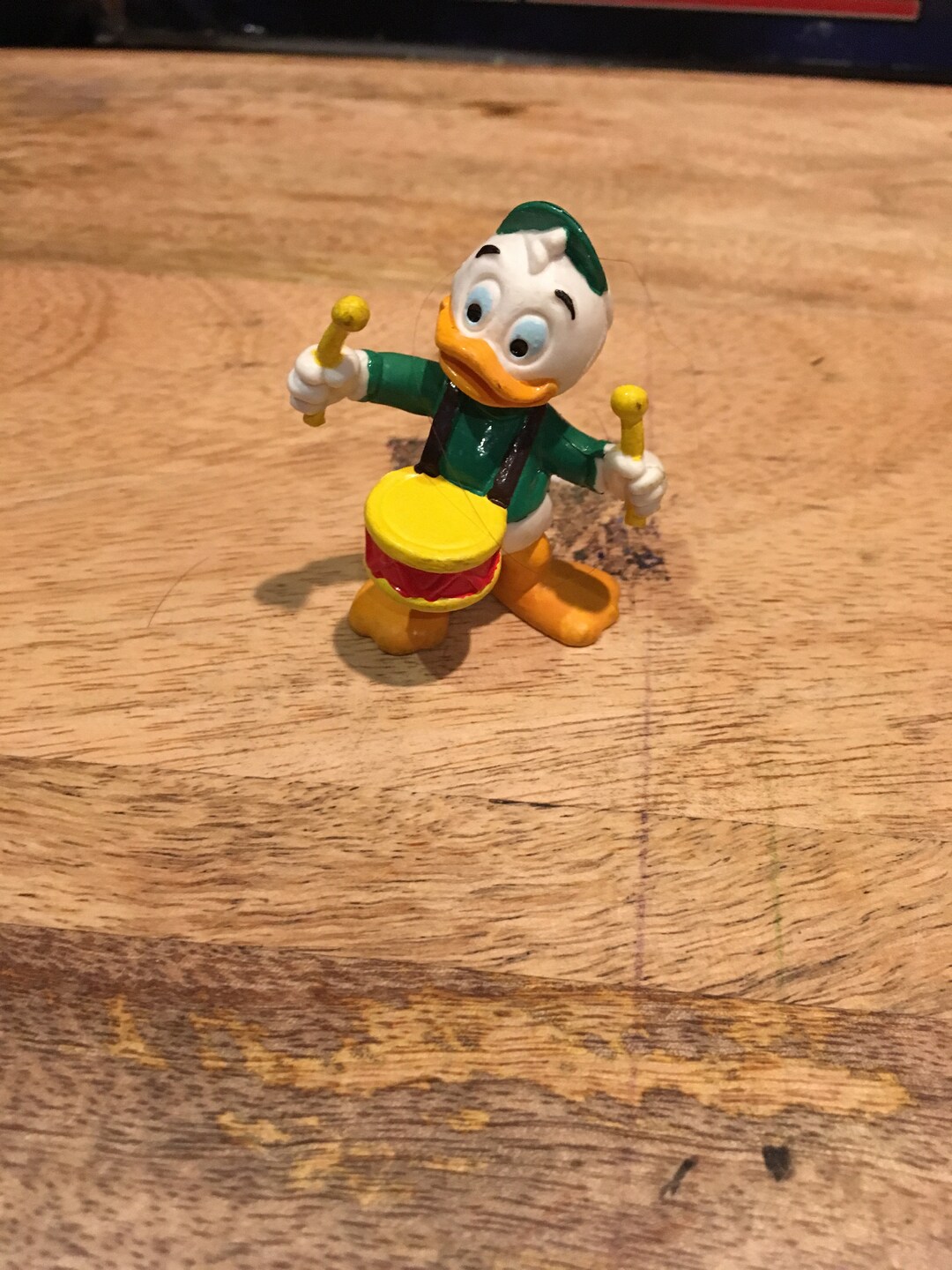 Vintage Disney Ducktales Luey Duck Figure BULLY PVC Cake Topper Rare ...