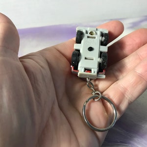 Vintage Red Die Cast Car Keychain Toy Accessory - Cool Vintage 1990's ...