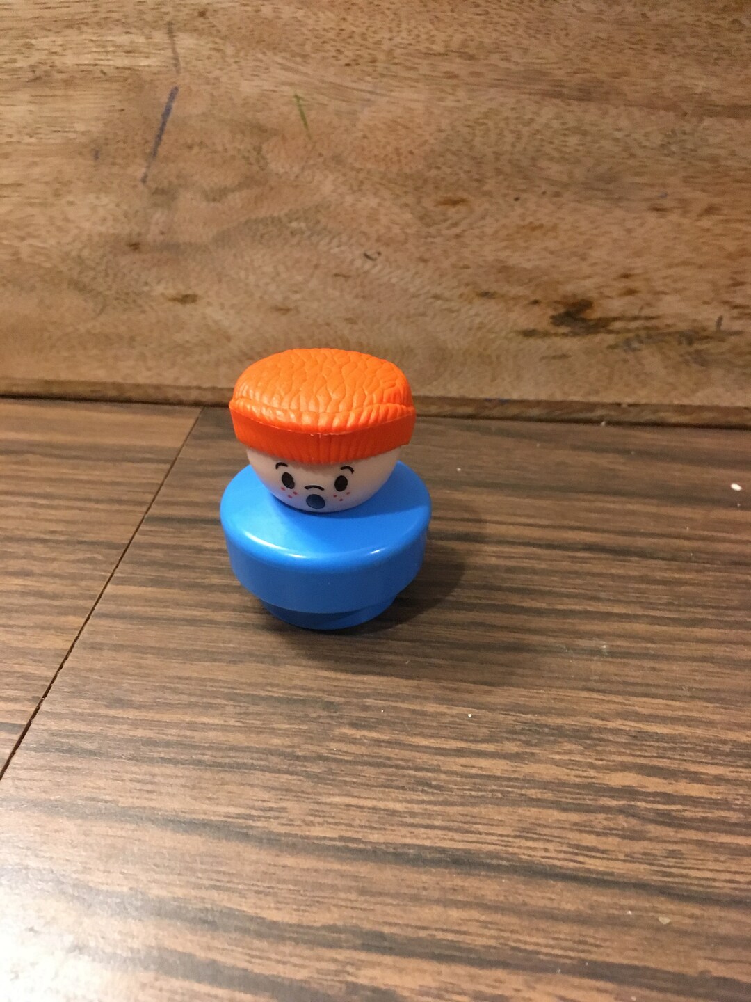 Vintage 1990s Fisher Price Little People Chubby Figure - Man With Red ...