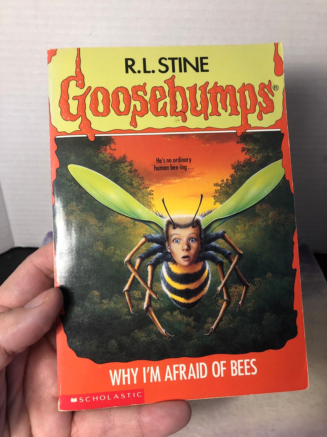 Vintage Why I'm Afraid of Bee's (goosebumps - Series ) by R.L. Stine ...