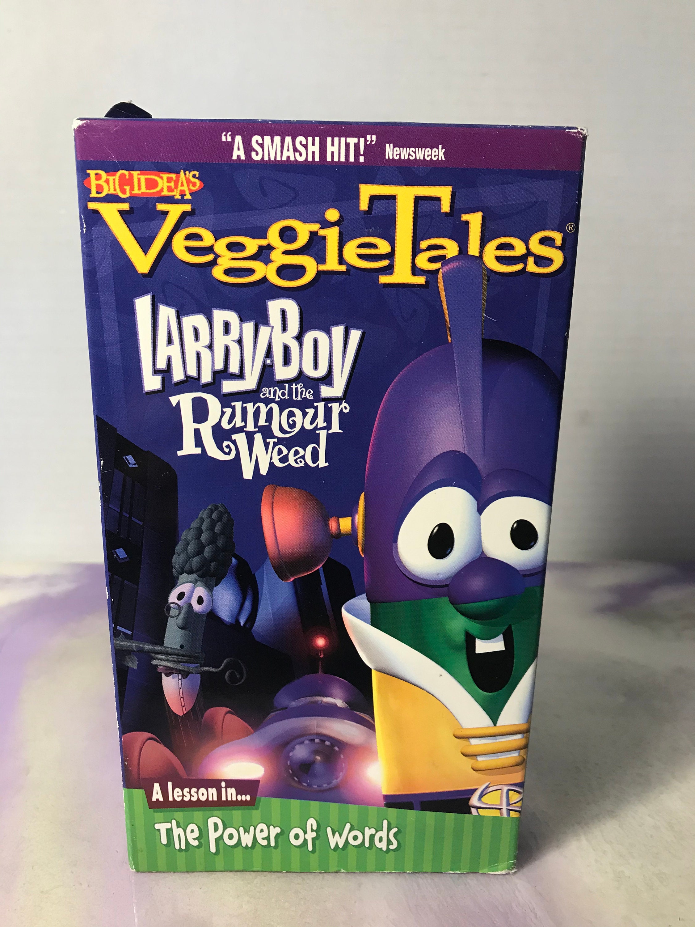 Veggietales Larryboy And The Rumor Weed Vhs