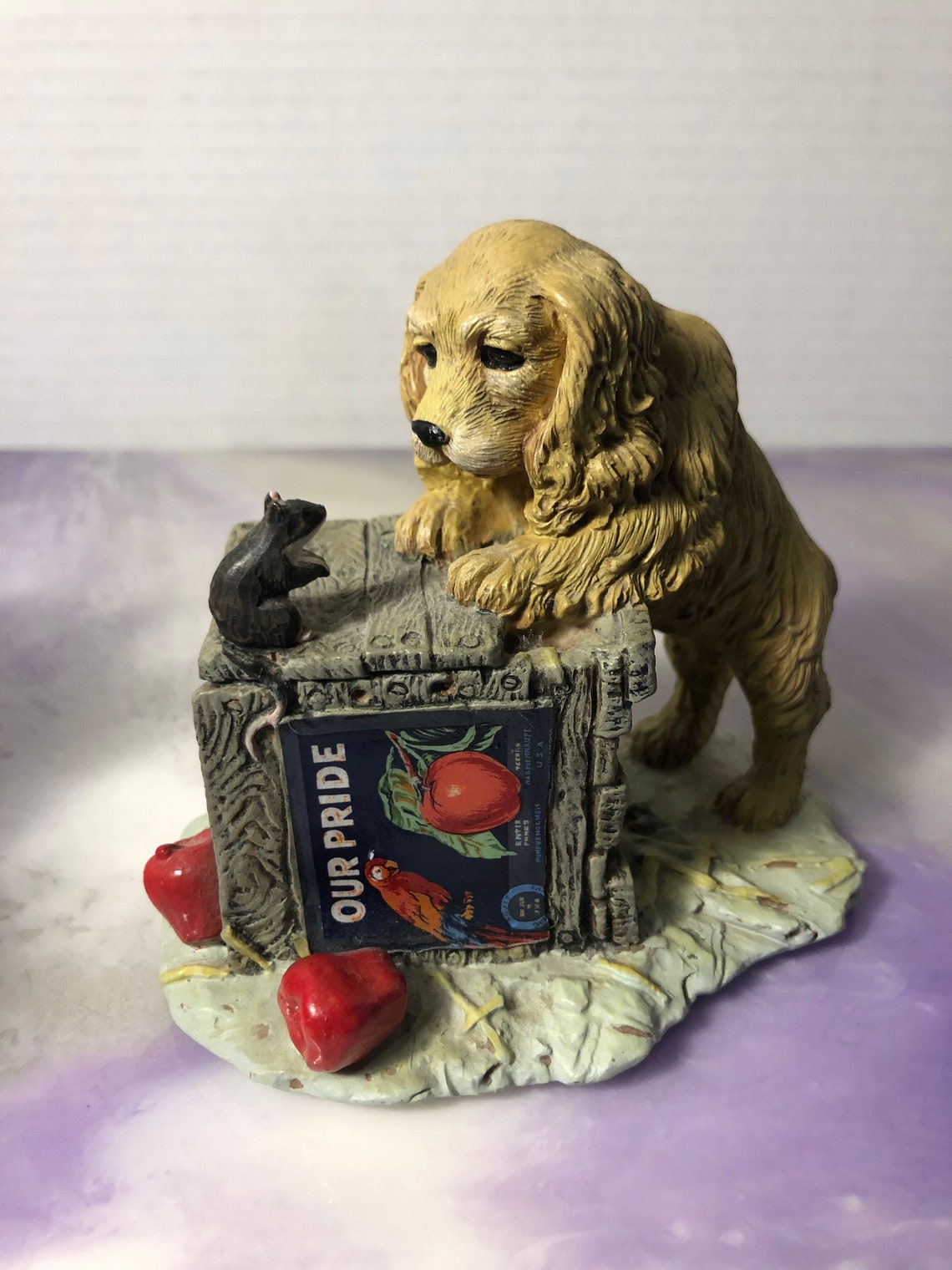 Vintage 1990 the Hamilton Collection Ceramic Figurine / Figure ...