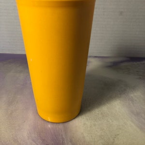 Vintage Tupperware Yellow Retro Cup! Rare Nostalgia 1980's Nostalgia ...