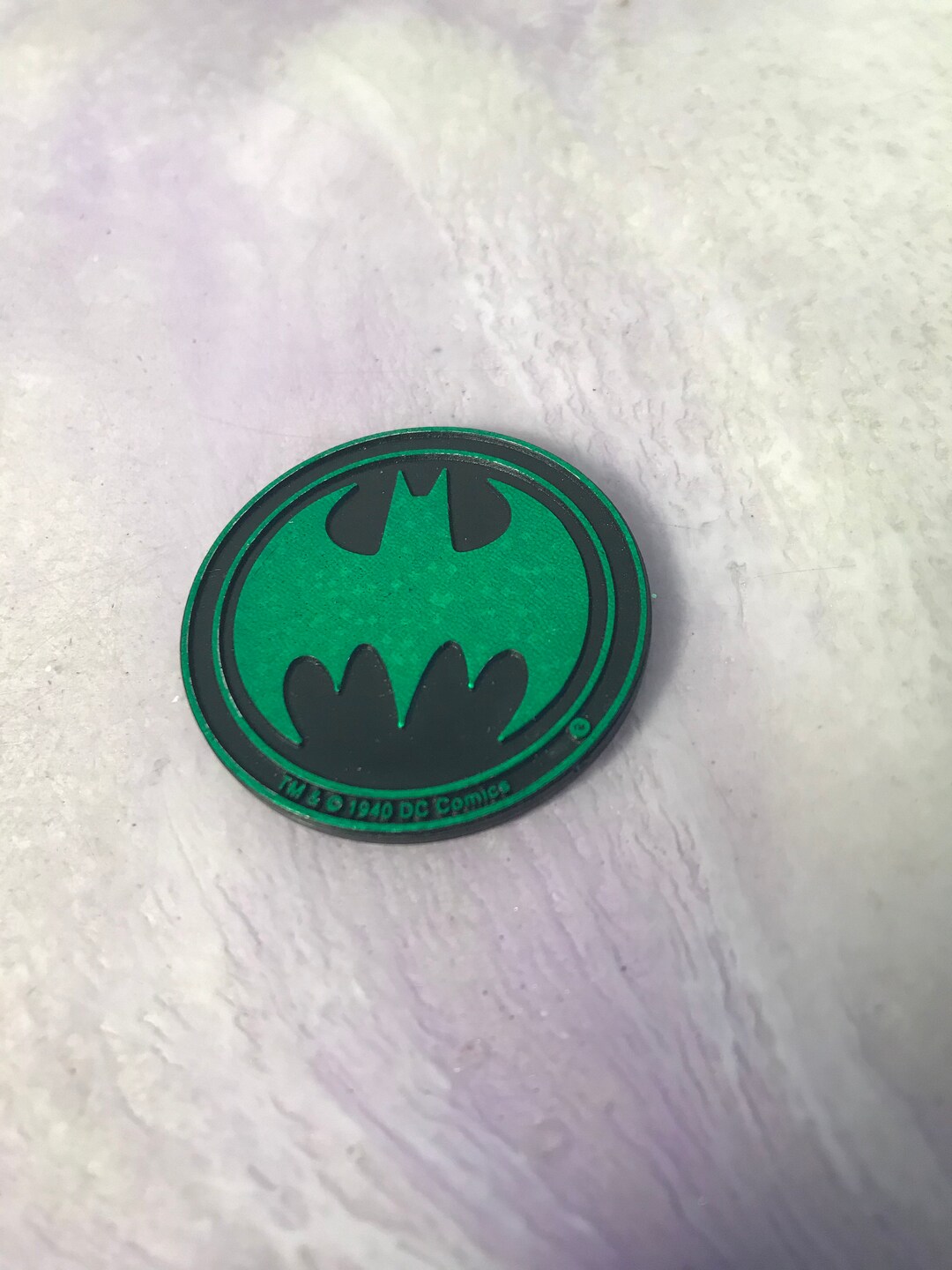 Vintage Pog - Batman Bat Symbol Themed Slammer - Vintage 90's ...