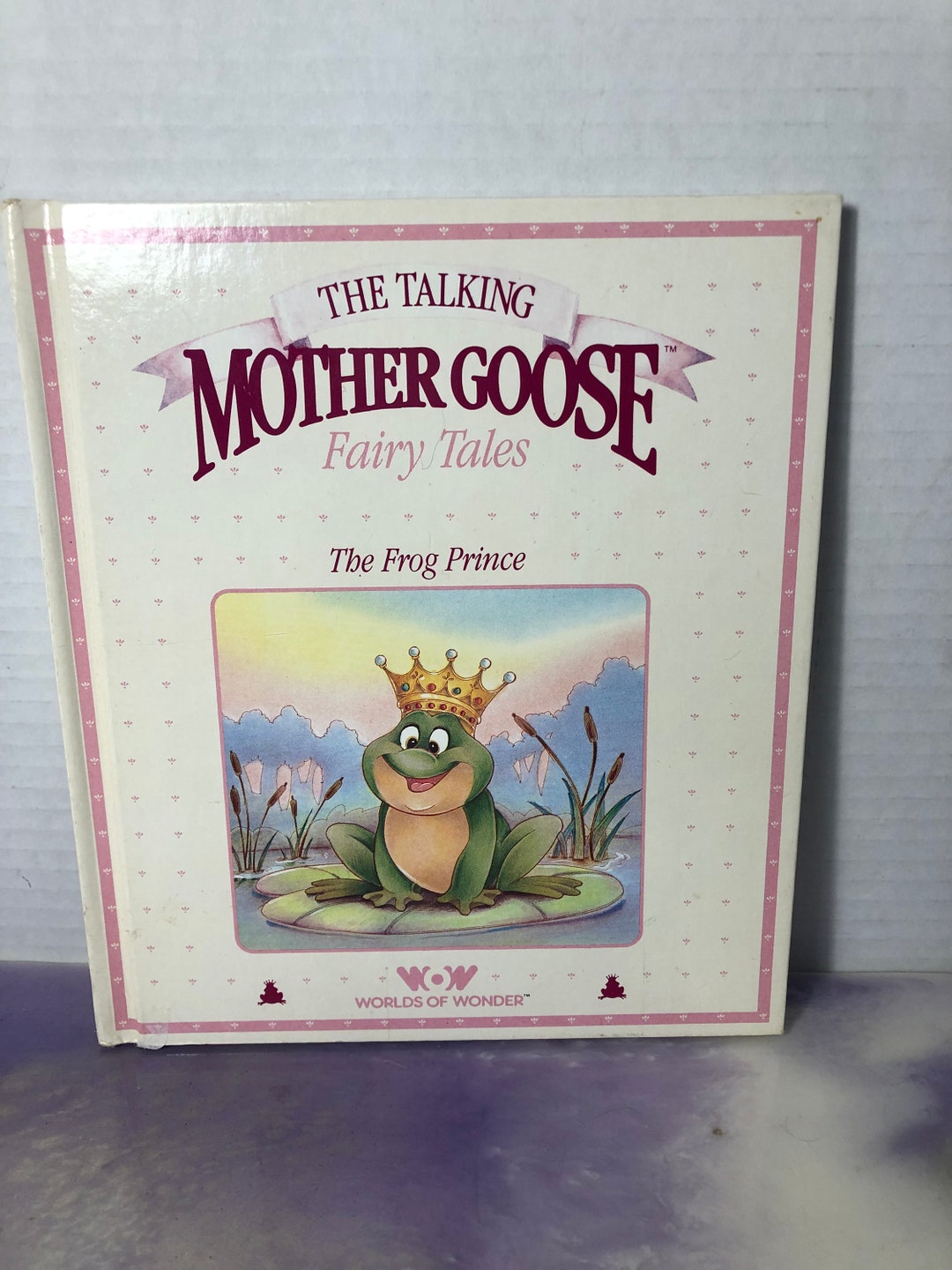 Vintage Worlds of Wonder Talking Mother Goose 1986- Hardcover Book ...