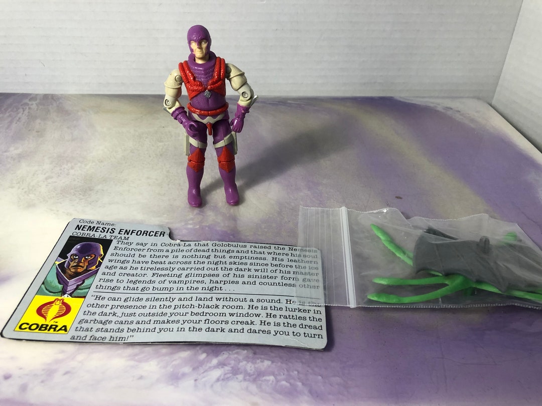 Vintage Action Figure GI Joe ~ 1987 Gi Joe Nemesis Enforcer V1 Complete ...