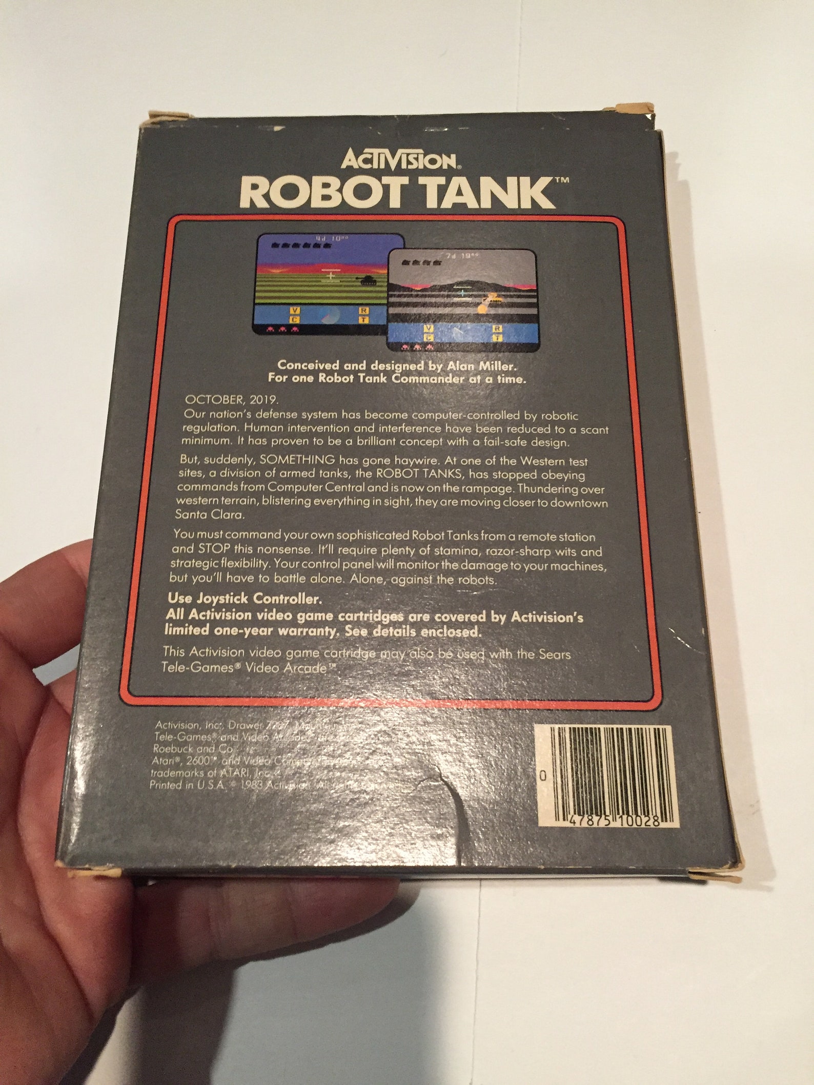 Vintage 1980s Atari Video Game System ROBOT TANK Complete in - Etsy