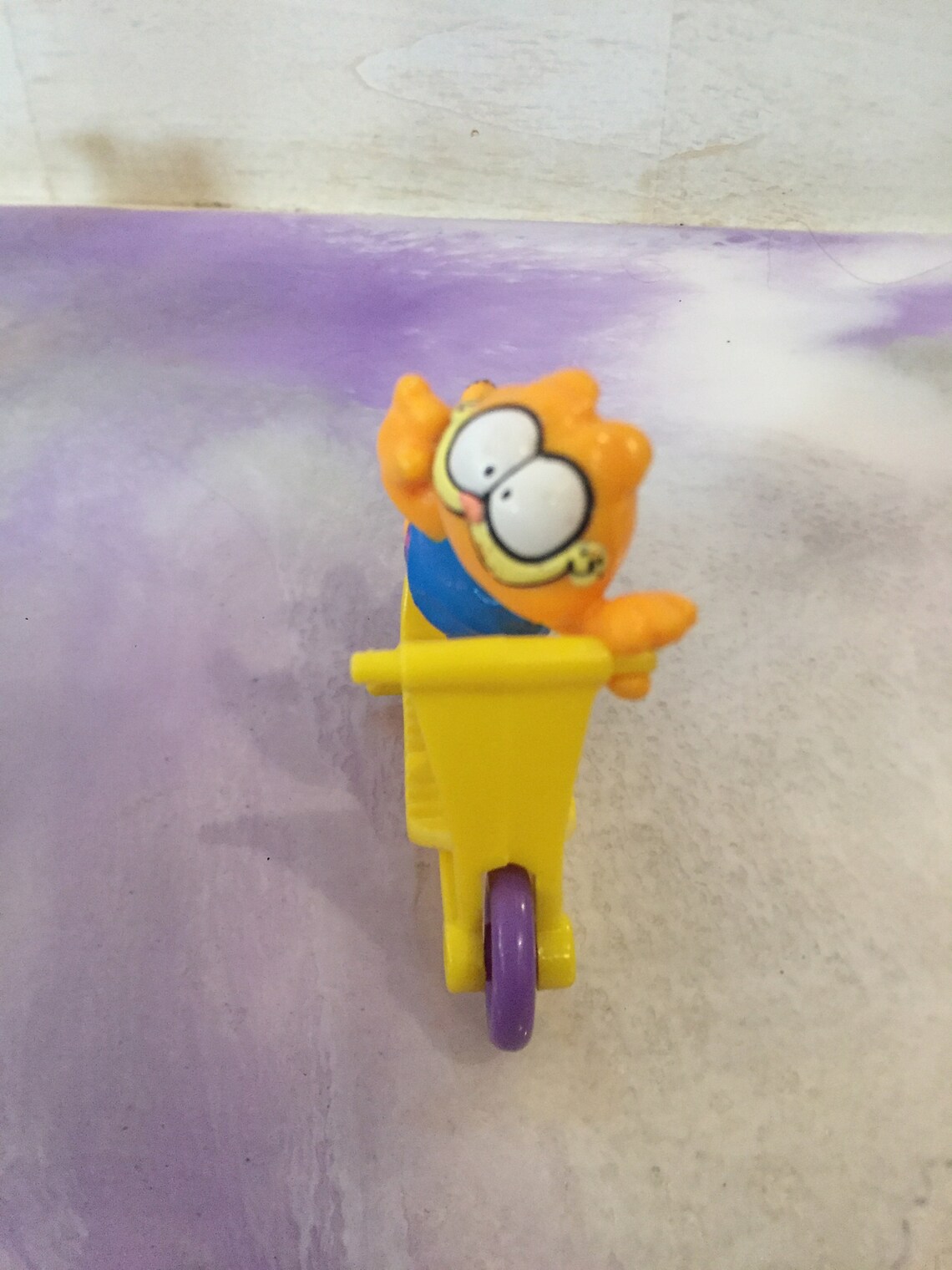 Vintage 1980's Garfield PVC Figure Scooter Complete - Etsy