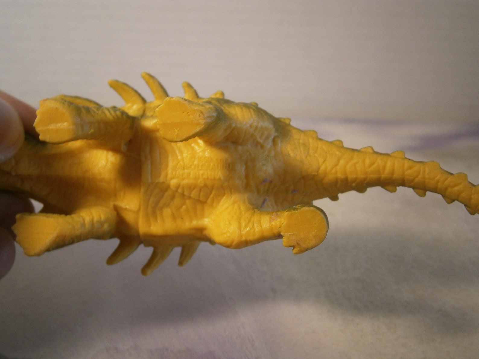 Vintage 1990s Ankylosaurus- (green / Yellow) - Made in China Dinosaur ...