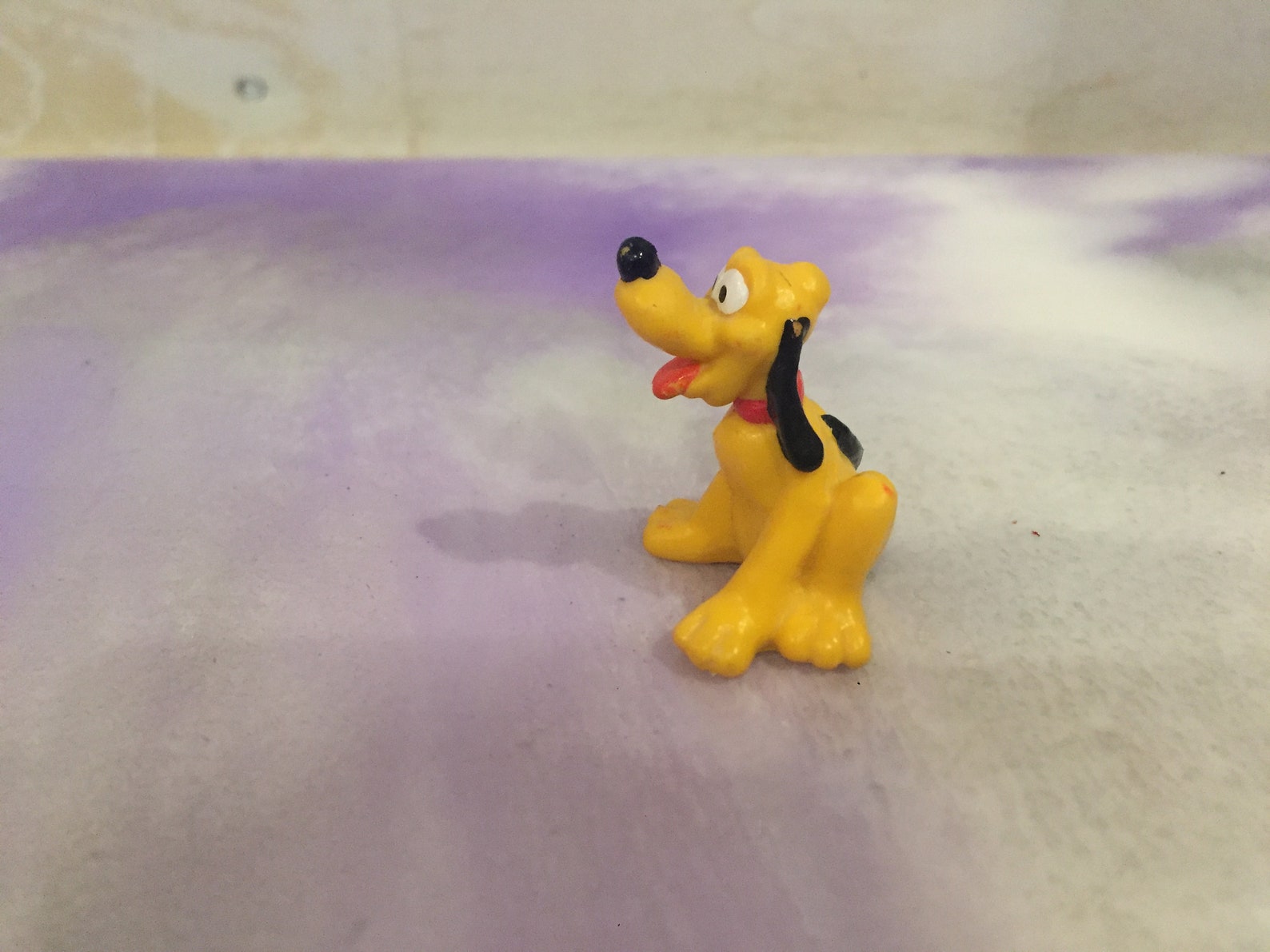 Vintage Disney Happy PLUTO Figure PVC Cake Topper Rare Vintage | Etsy