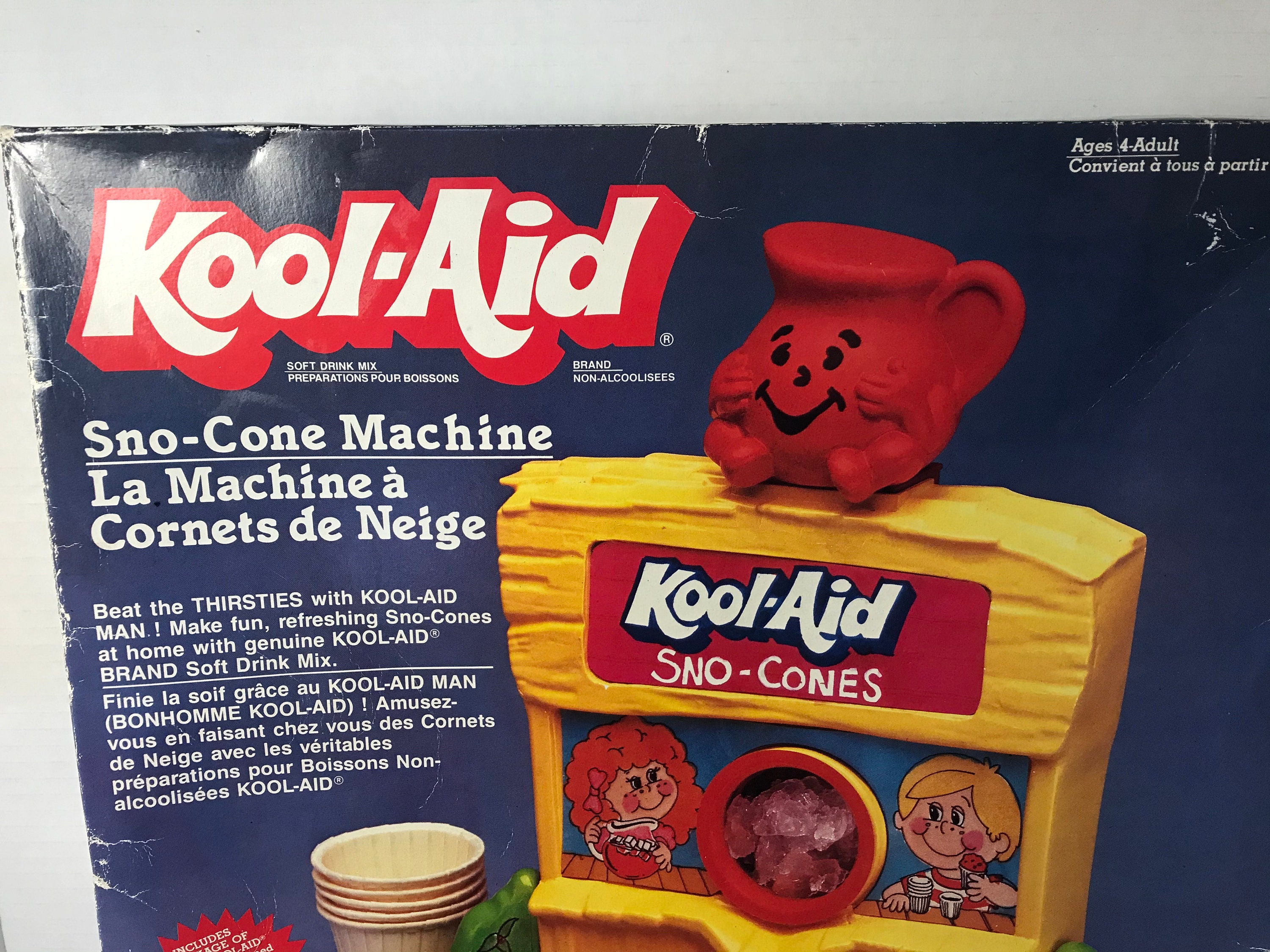 Vintage 1984 Kool-aid Sno Cone Machine in Box Super Cool - Etsy