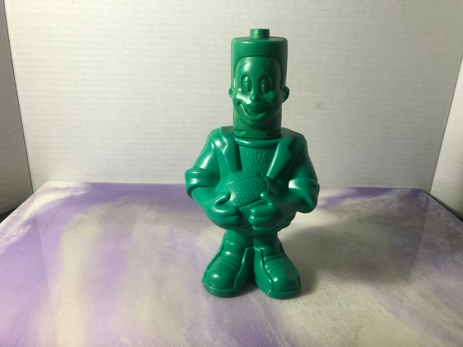Vintage 1996 Burger King Kids Club JAWS Water Bottle Figure .rare ...