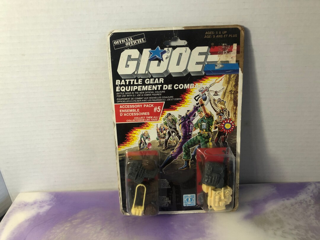 Vintage GI Joe 1986 Battle Pack Accessoire Pack 5 Gi Joe Arah - Etsy France