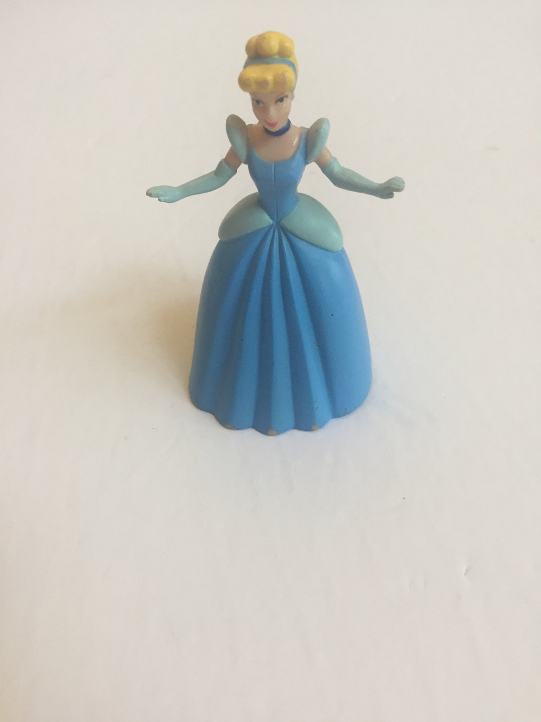 Vintage Disney Princess Cinderella Keychain Cinderella Blue Dress ...