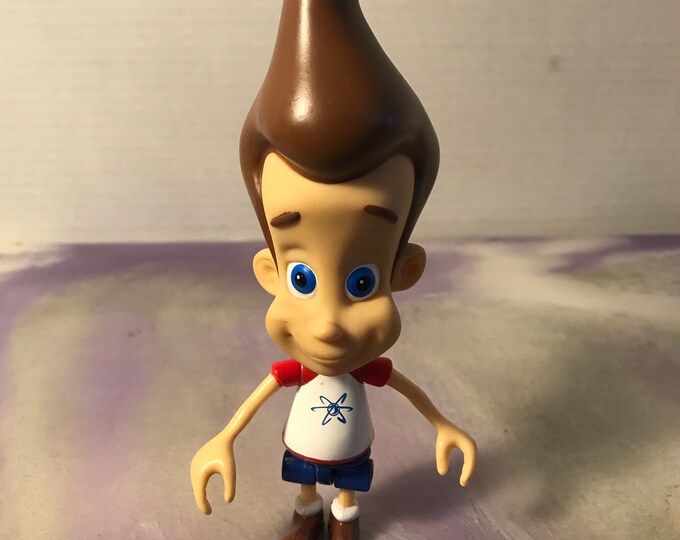 Vintage Jimmy Neutron Boy Genius 6 Action Figure / Cake Topper Jimmy ...
