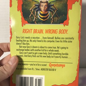 Vintage Why I'm Afraid of Bees (goosebumps ) by R.L. Stine (paperback ...