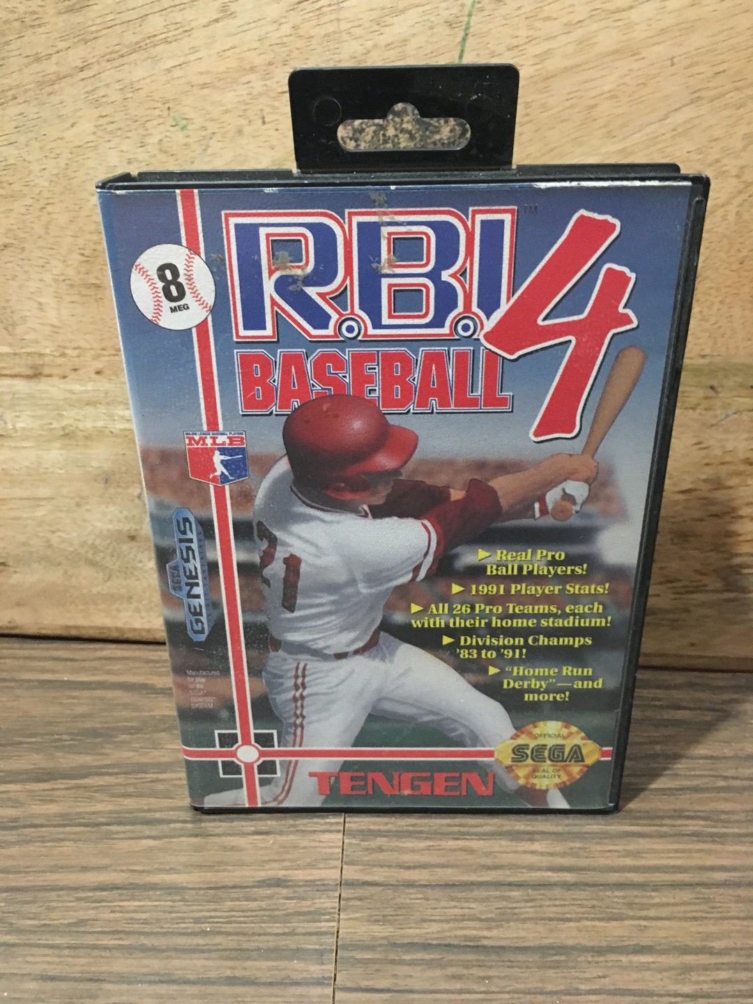 Vintage RBI Baseball 4 Game - for Sega Genesis - Rare Vintage Sega ...