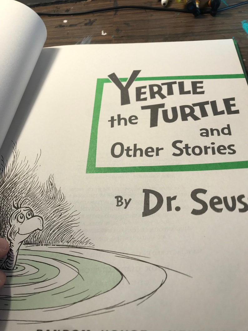 Vintage Dr. Seuss Yertle the Turtle and Other Stories | Etsy