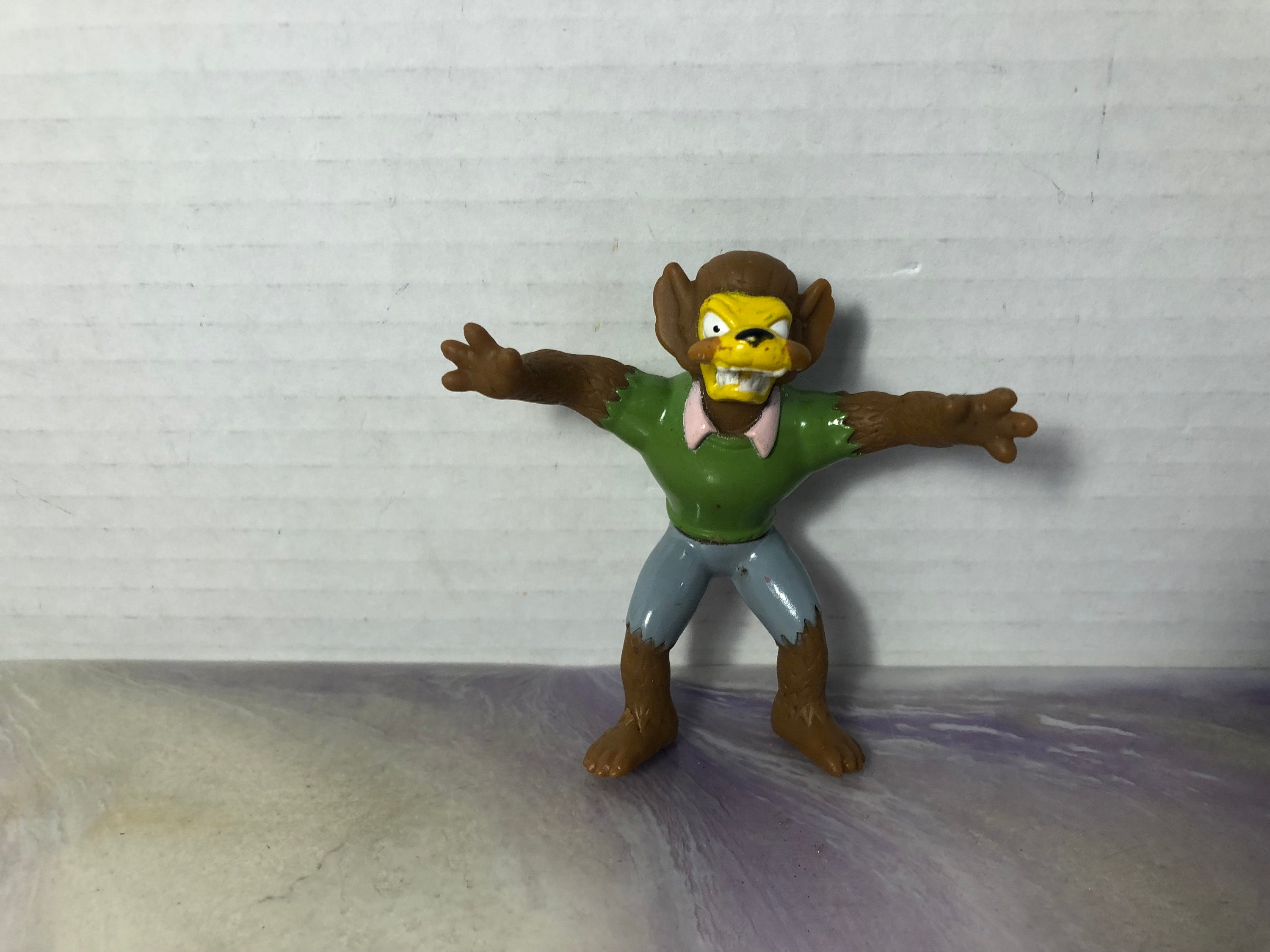 Vintage Simpsons Treehouse of Horrors Burger King Wolfman - Etsy