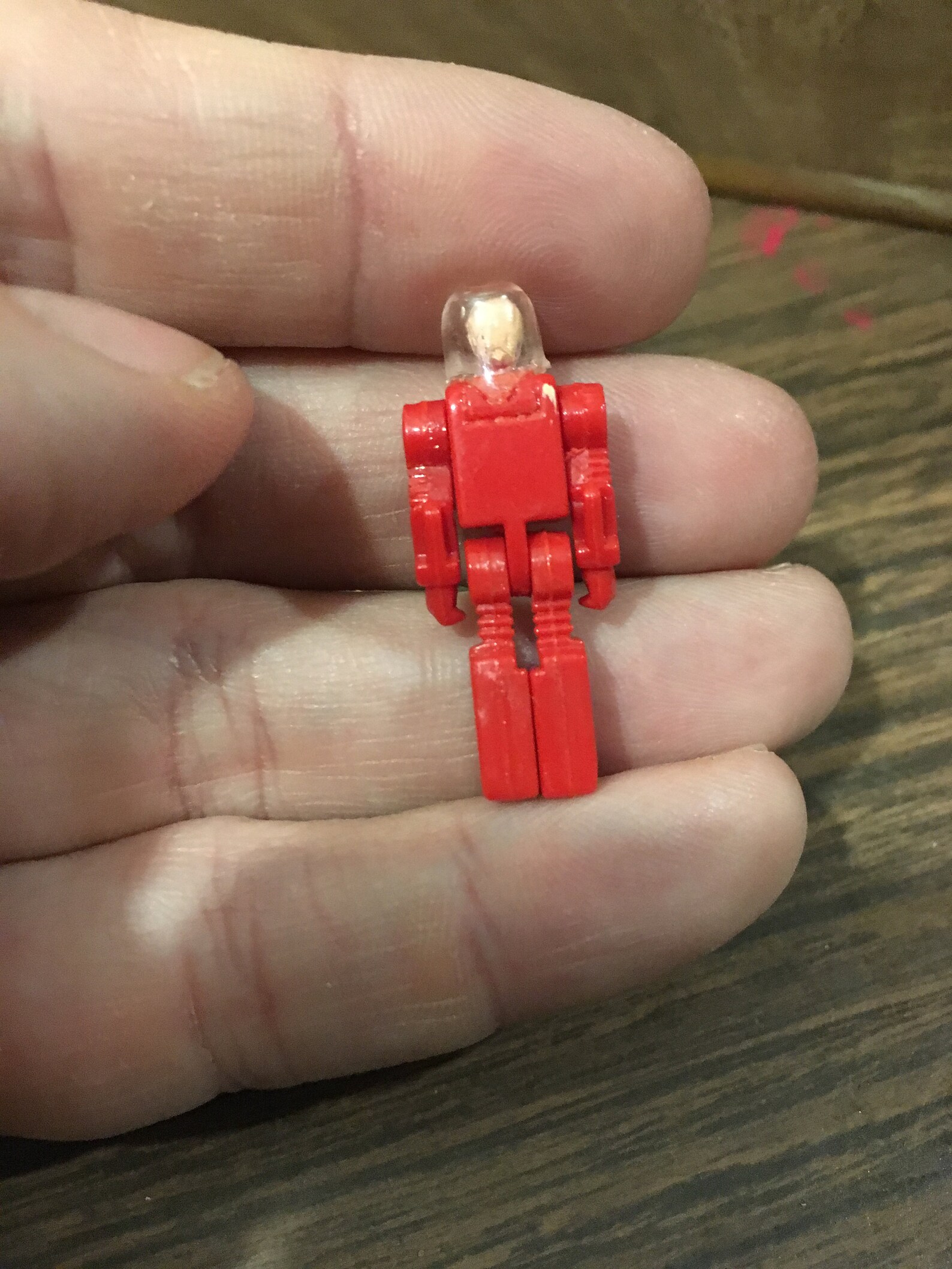 Vintage 80's Spacelink Figure Red Action Figure Toy Rare | Etsy