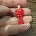 Vintage 80's Spacelink Figure Red Action Figure Toy Rare Fun ...