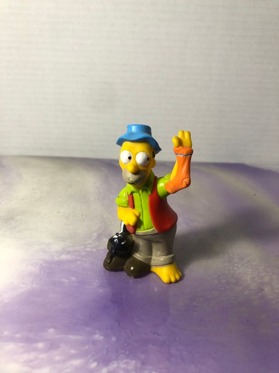 Vintage Simpsons Homer Simpson PVC Figure Cake Topper Rare Vintage ...