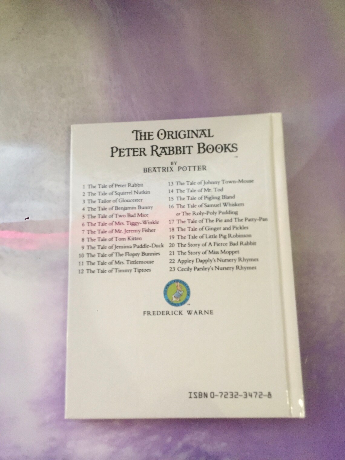 Vintage the Tale of Johnny Town-mouse by Beatrix Potter - Etsy