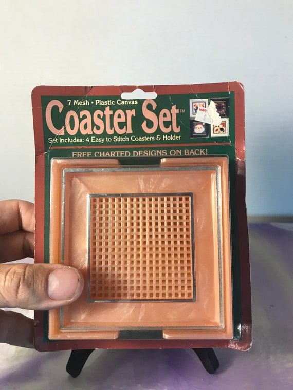 Drink & Barware Home & Living Brand New Vintage 7 Mesh Plastic Coaster ...