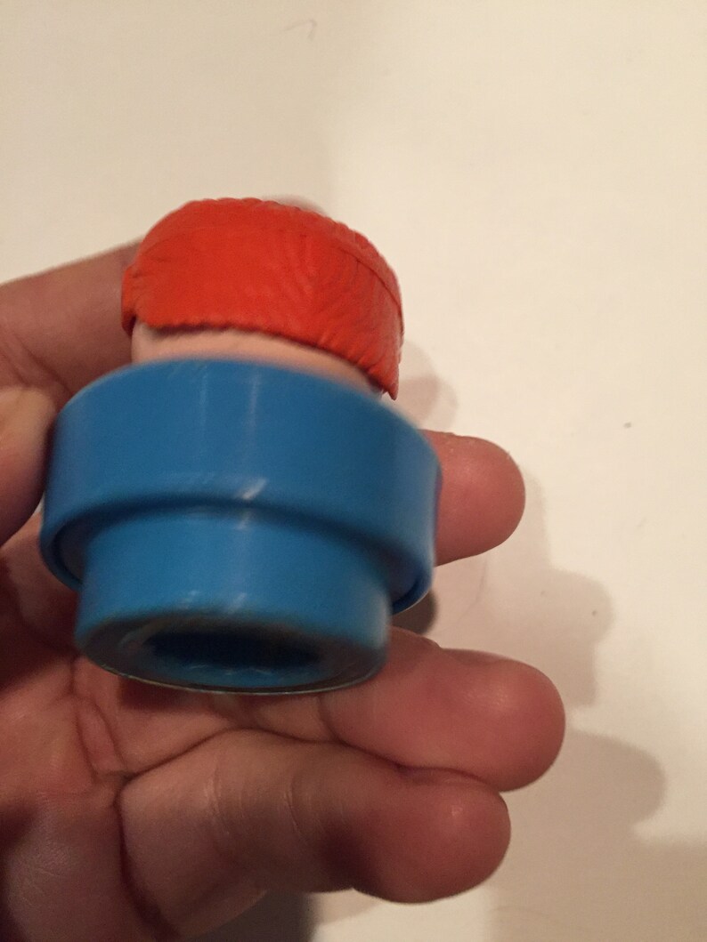 Vintage 1990s Fisher Price Little People Chubby Figure Red - Etsy