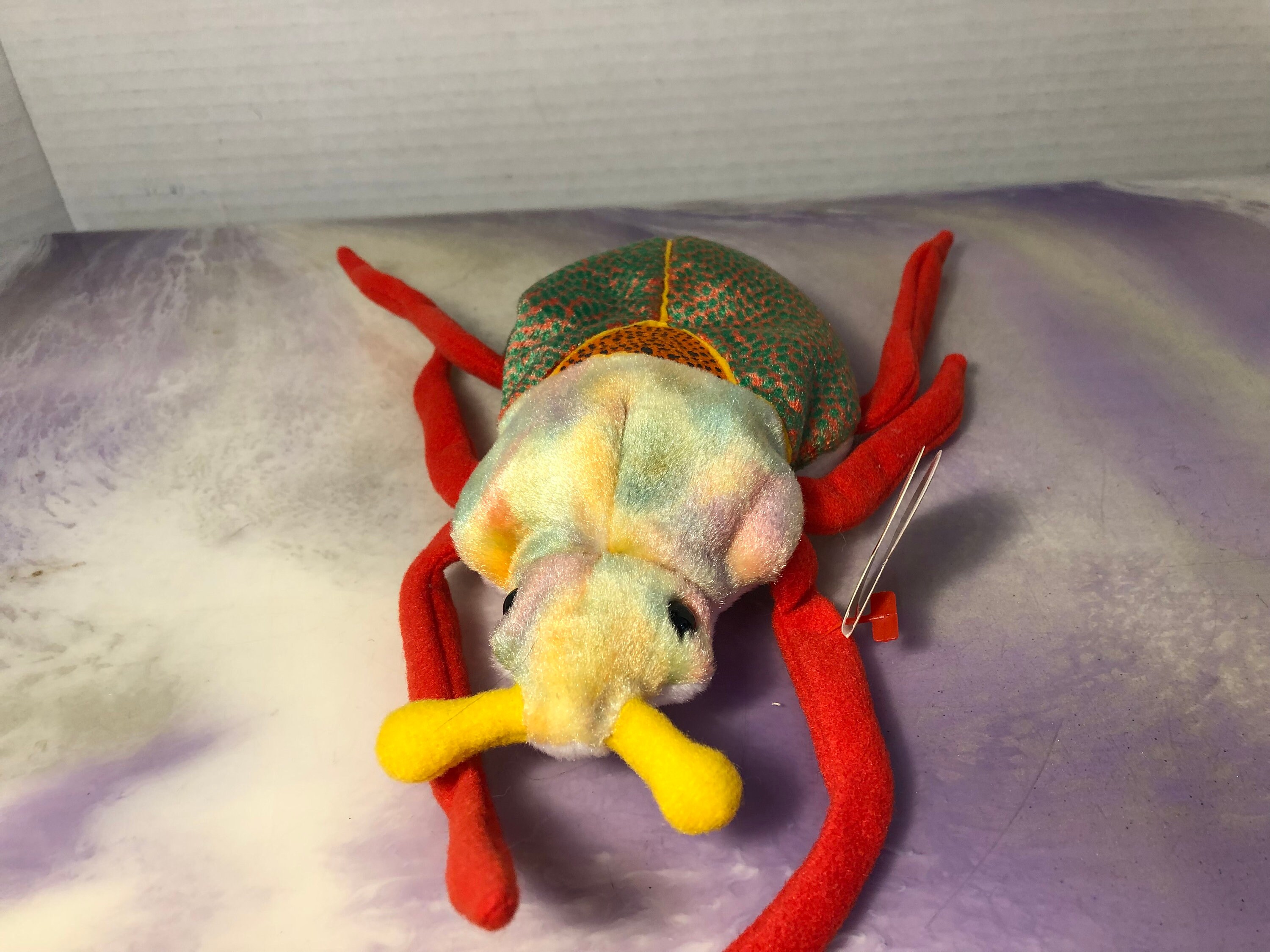 Scurry Retired 2000 Ty Beanie Babie 9in Colorful Bug Beetle 3up MWMT ...