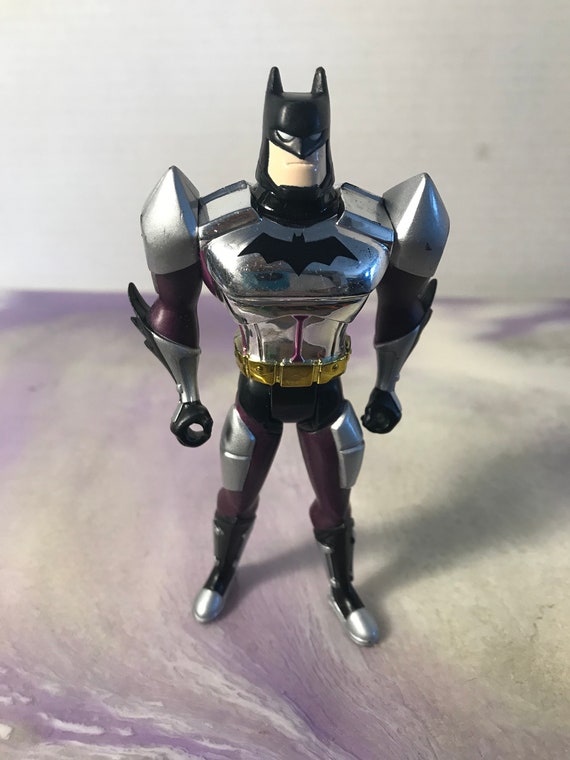 Vintage Kenner Batman 1990's Batman Figure Chrome Armour | Etsy
