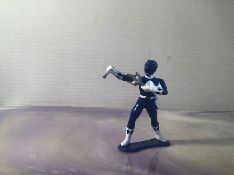 Vintage Rare Mighty Morphin Power Ranger Blue Ranger Cake - Etsy