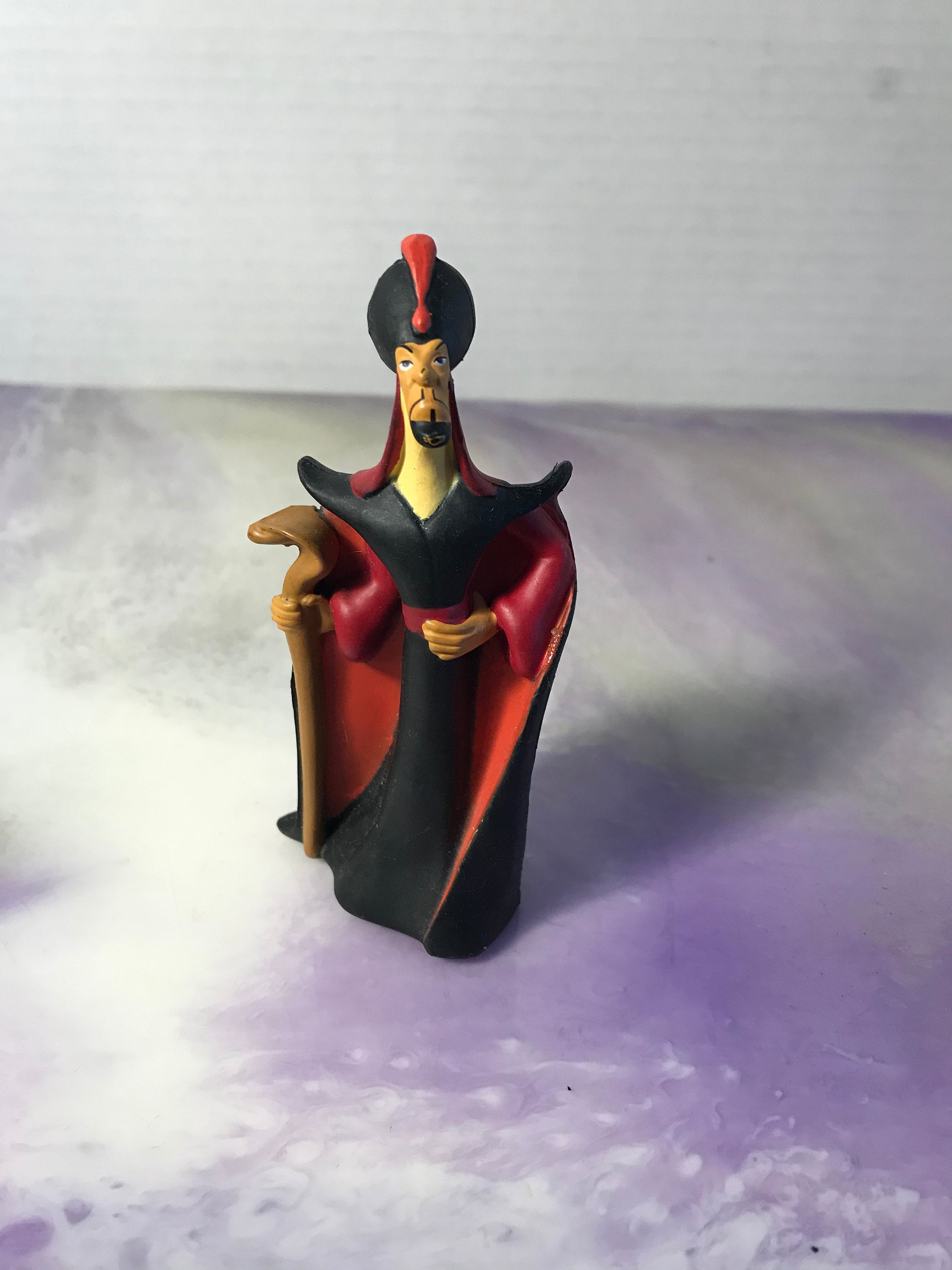 Vintage Disney Aladdin Jafar Iago Pvc Collectible 4 JAFAR & IAGO