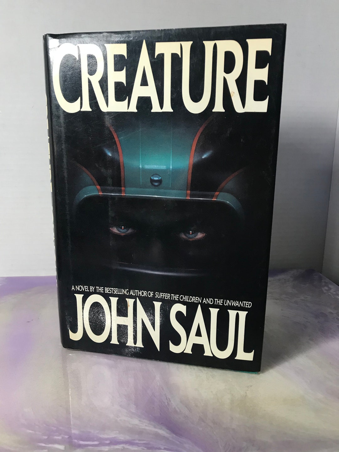 Vintage Book / Novel CREATURE - JOHN SAUL - Bantam Hardcover 1989 ...