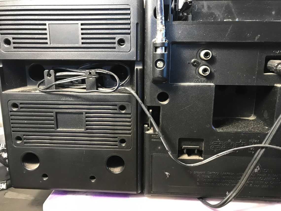 Vintage Sanyo Radio Ghetto Blaster Am / Fm Stereo Boombox - Etsy