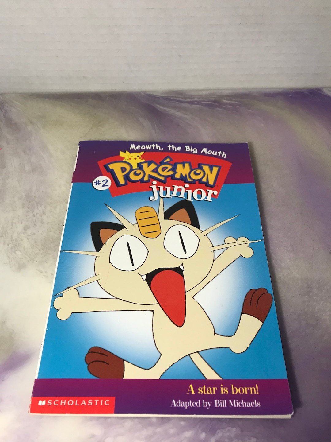 Vintage Pokemon Junior Book #2 - Meowth's Big Mouth (paperback Book ...
