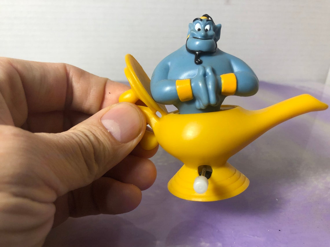Vintage Disney Aladdin Genie in the Magic Lamp Wind up Toy - Etsy UK