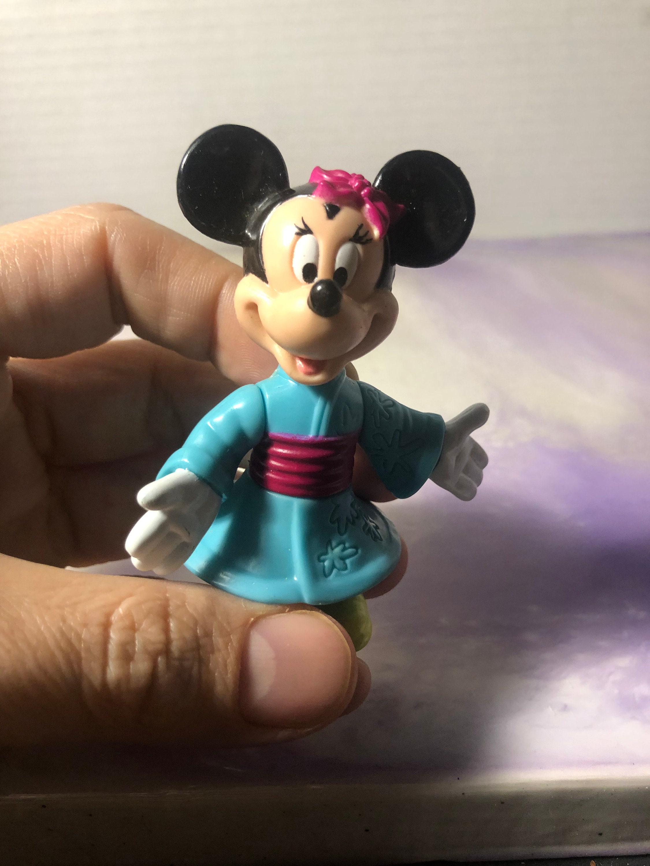 Vintage Disney Epcot 94 Eastern Themed Minnie Mouse PVC Figure - Etsy