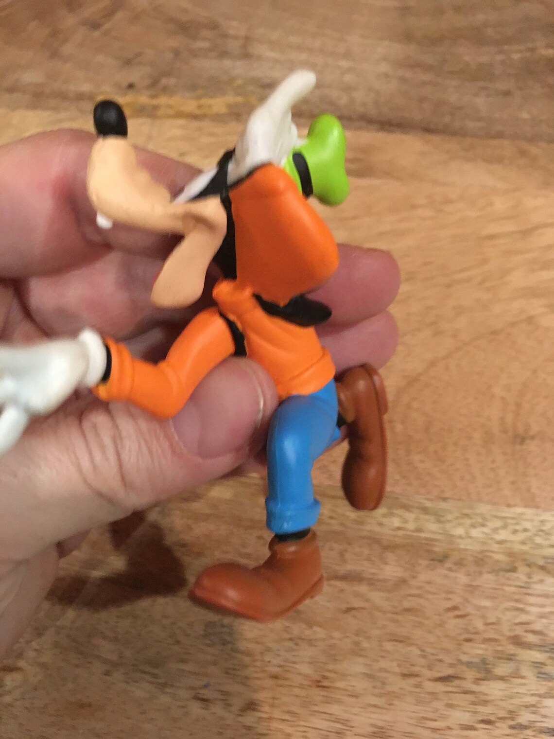 Vintage Disney GOOFY Black Vest Orange Shirt Figure PVC Cake - Etsy