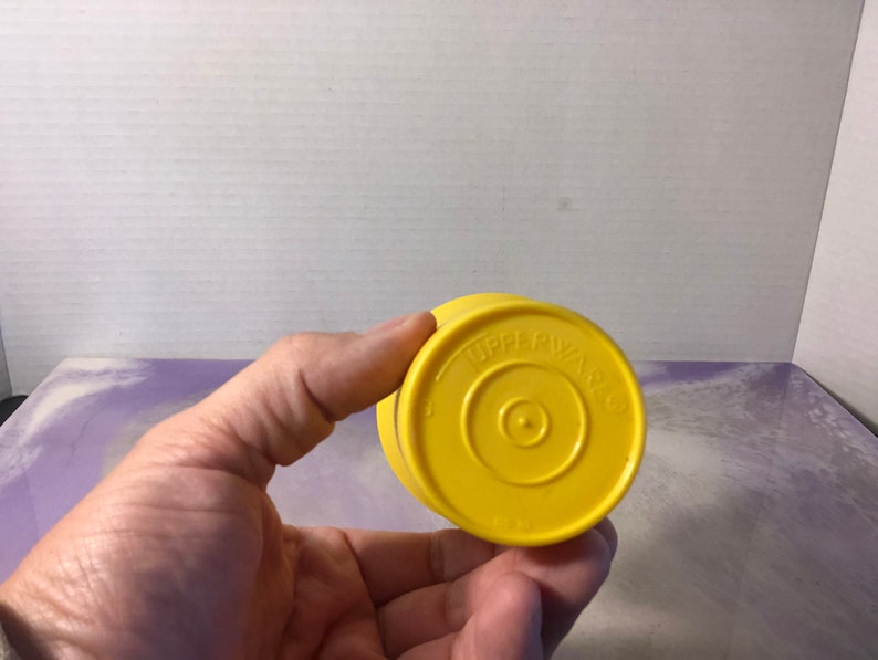 Vintage Tupperware Yellow Retro Cup Rare Nostalgia 1980's | Etsy