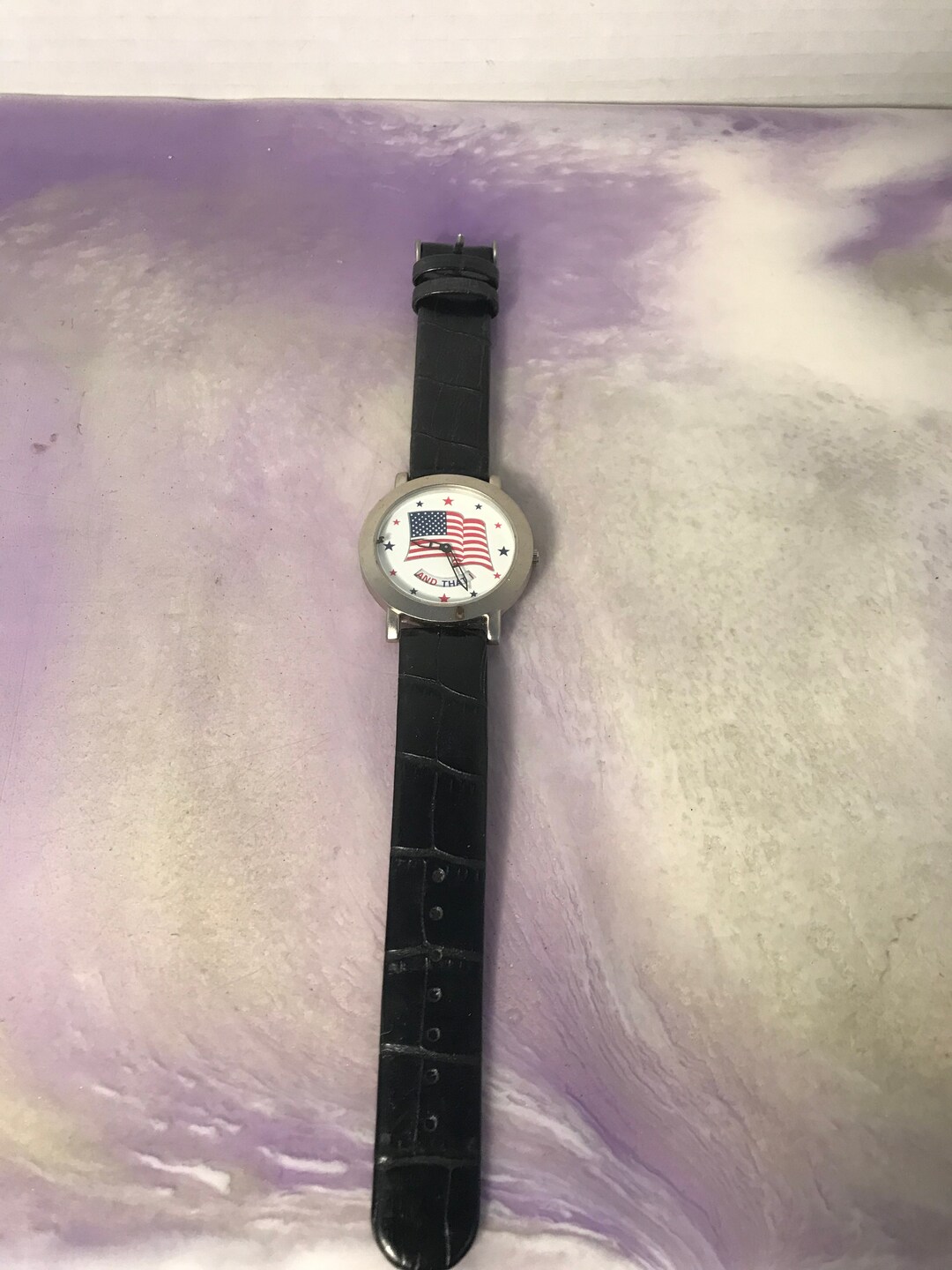 Vintage 1990's USA American Flag Watch - Super Cool Vintage Watch ...