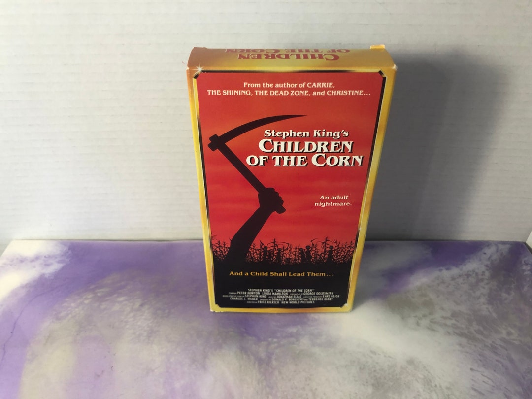 Vintage Children of the Corn VHS Movie Tape Video 1992 Release Horror ...