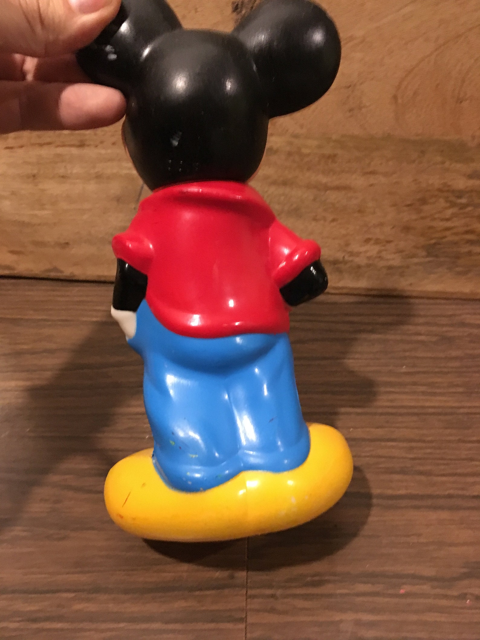 Vintage Walt Disney Mickey Mouse Empty Soaky Styled Bubble Bath Toy ...