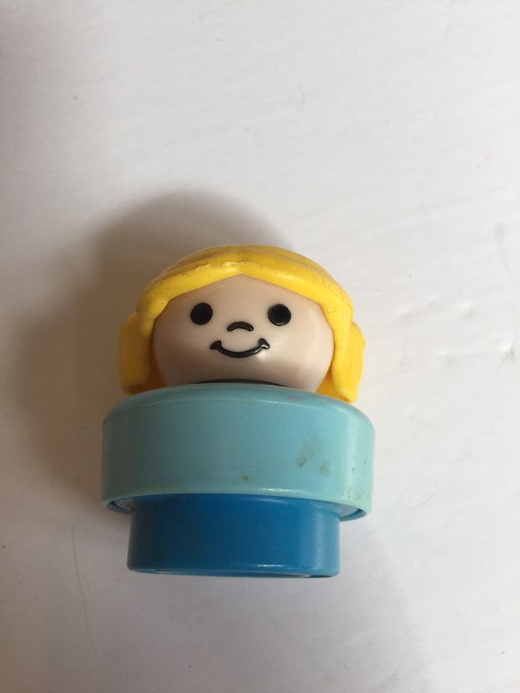Vintage 1990s Fisher Price Little People Chubby Figure Girl - Etsy