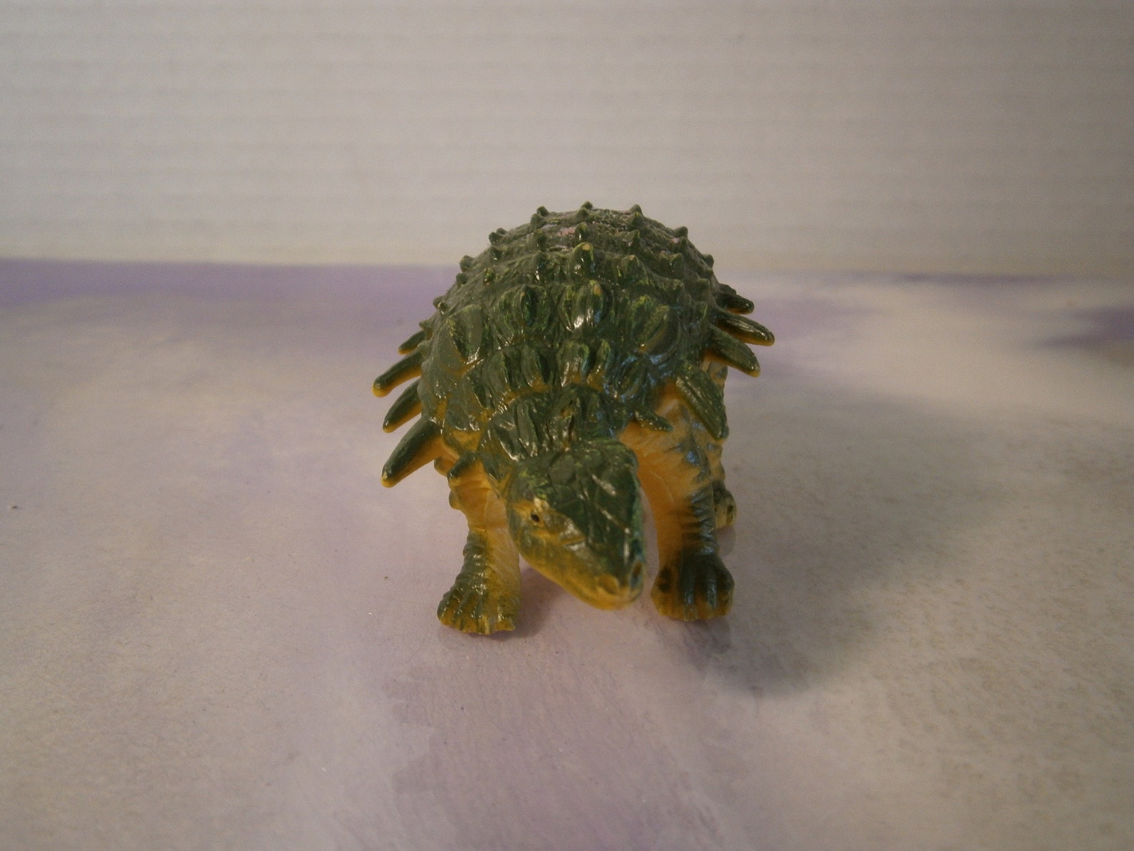 Vintage 1990s Ankylosaurus- (green / Yellow) - Made in China Dinosaur ...